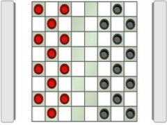 Dame kostenlos online spielen auf Denkspiele spielen.de