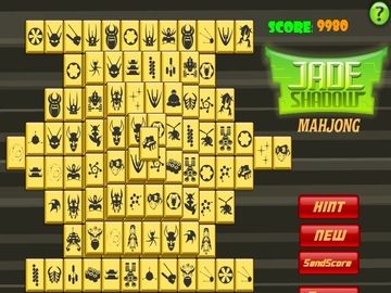 Jade Shadow Mahjongg kostenlos online spielen auf Denkspiele spielen.de
