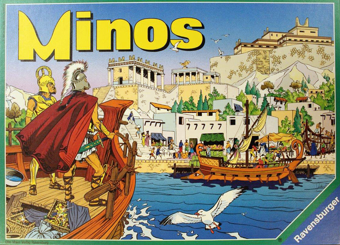 Minos, Spiel, Anleitung und Bewertung auf Alle Brettspiele bei spielen.de
