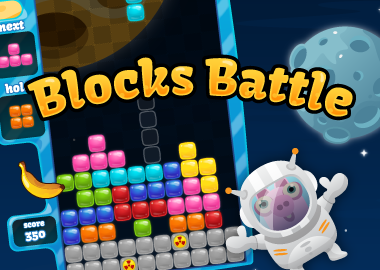 Blocks Battle kostenlos online spielen auf Denkspiele spielen.de