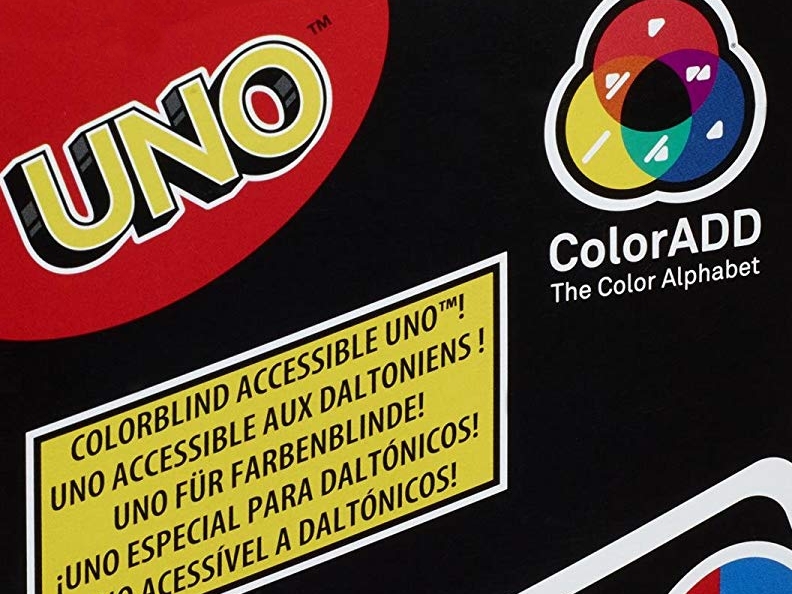 Uno ColorADD mit Farbsymbolen, Spiel, Anleitung und Bewertung auf Alle ...